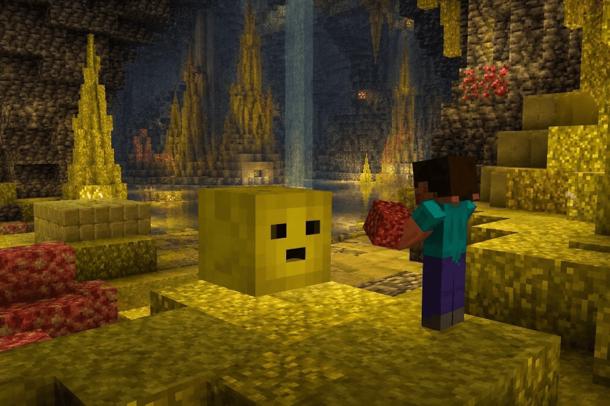 Minecraft Java Edition 26.2 Introduces Sulfur Caves, Sulfur Cube Mob ...